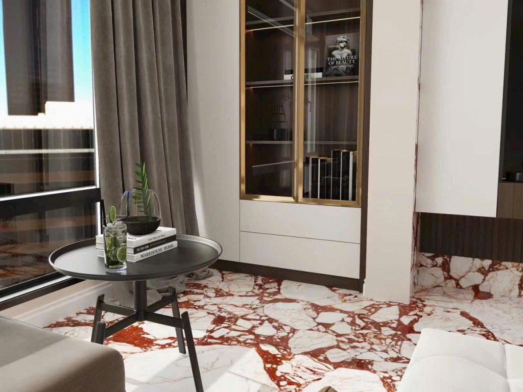 Đá Marble Calacatta Red - Đá Ý Cao Cấp | Blanc Stone